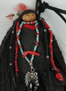 Apache Shaman Spirit dolls by Cynthia Whitehawk