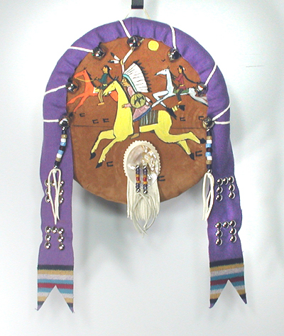 Lakota Three Horses Dance Shield DCS-34