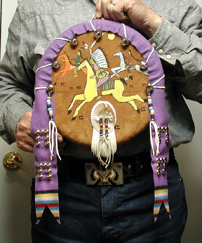 Lakota Three Horses Dance Shield DCS-34