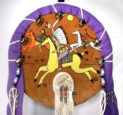 Lakota Three Horses Dance Shield DCS-34