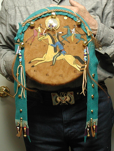 Lakota Three Horses Dance Shield DCS-35