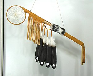 Lakota Ceremonial Dance Sticks