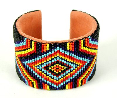 hand beaded bracelet