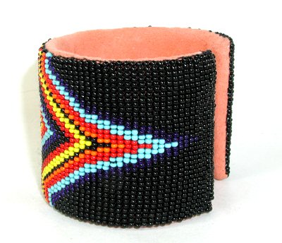 hand beaded bracelet