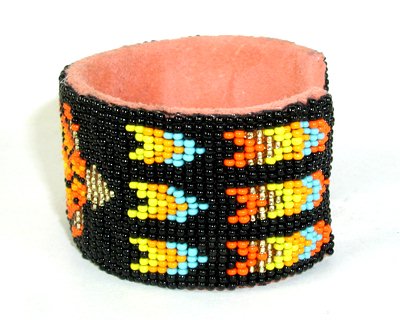 hand beaded bracelet