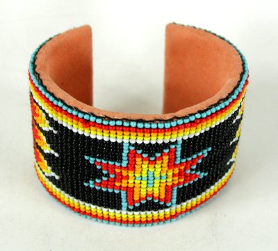 hand beaded bracelet