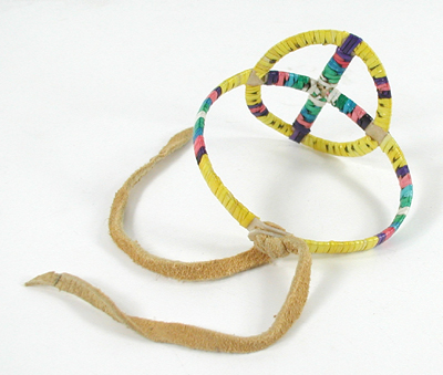 Authentic Native American quilled medicine wheel bracelet by Lakota ...