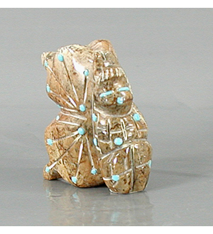 Danette Laate Zuni Butterfly Maiden Carving FM270