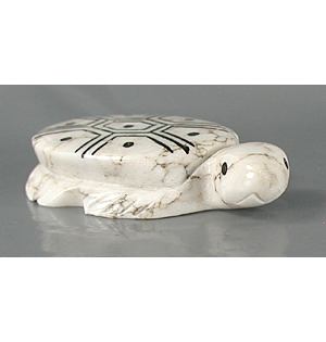 Terrence Martza Zuni Turtle Fetish Carving F455
