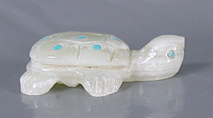 Tyler Quam Zuni Turtle Fetish Carving F457