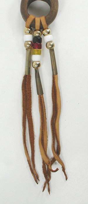 Authentic Native American horse mirror board with medicine wheel by Lakota artisan Alan Monroe