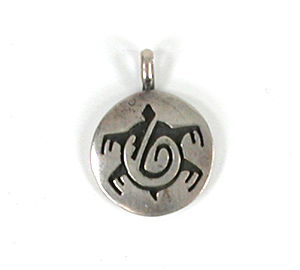 Sterling Silver Turtle Pendant P555