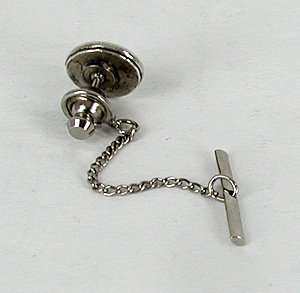 Native American Navajo Coral Pin sterling silver