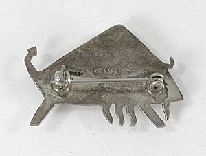 Kenneth Etsitty Navajo authentic Native American sterling silver and ...