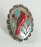 size 5 Native American Rings | Navajo Hopi Zuni | Sterling Silver ...