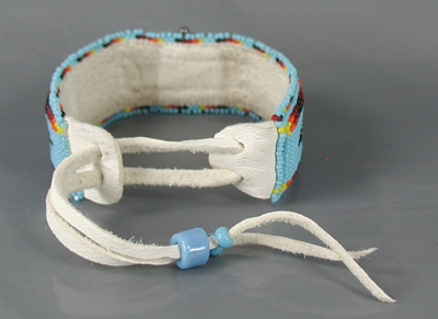 Hand Beaded Watch Bracelet W358