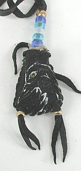 Lakota Painted Sage Medicine Bag