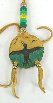 Lakota Painted Sage Medicine Bag