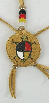 Lakota Painted Sage Medicine Bag