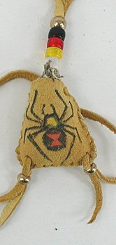 Lakota Painted Sage Medicine Bag