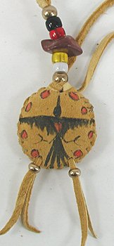 Lakota Painted Sage Medicine Bag