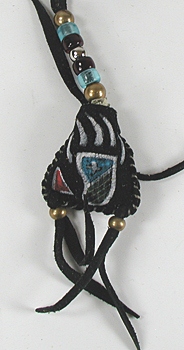 Lakota Painted Sage Medicine Bag