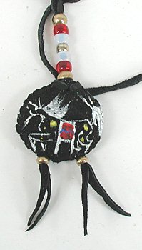 Lakota Painted Sage Medicine Bag