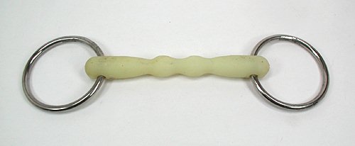 Horse Bit O-Ring Happy Mouth shaped mullen mouth snaffle bit