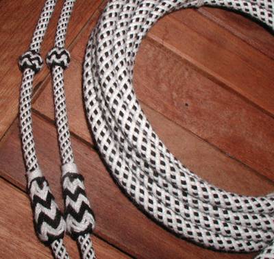 Bosalillo, Mecate and Riendas, Mexican Bosal with Fiador, Mecate Lead ...